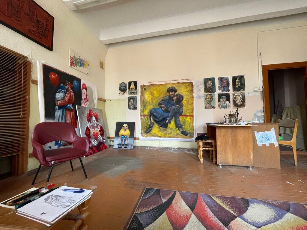 Sanat atölyeleri Kamarou, Minsk, foto