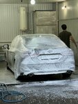 Car wash (Chechen Republic, Gudermes), oto yıkama  Gudermes'ten
