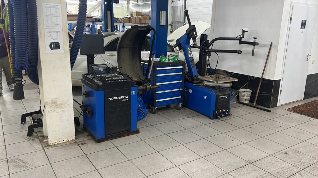 Oto lastik tamiri Шиномонтаж, Moskova, foto