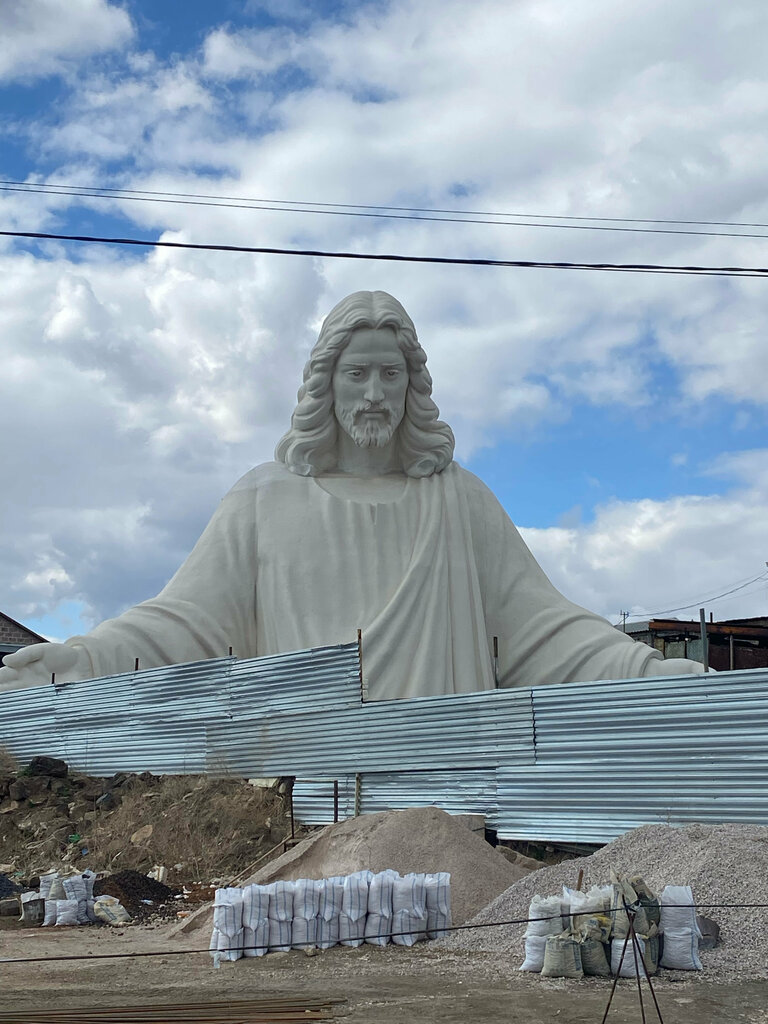 Anıt, heykel Статуя Христа, Kotayk, foto