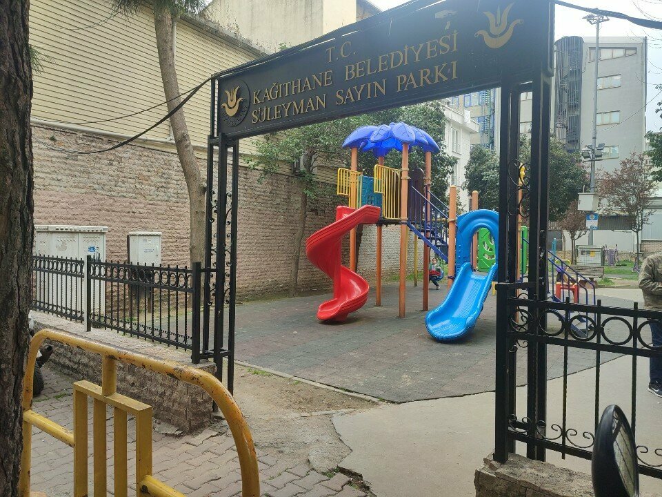 Parklar ve ormanlar Kağıthane Belediyesi Süleyman Sayın Parkı, İstanbul, foto