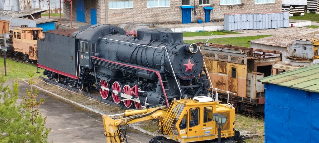 Teknoloji anıtı Паровоз Л-4319, Kungur, foto