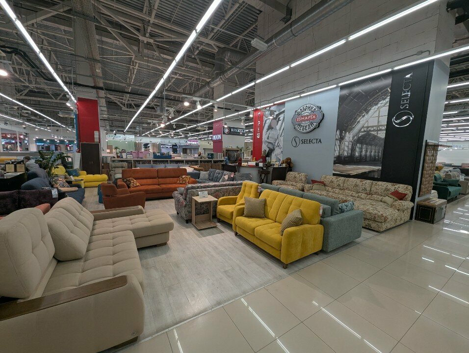 Koltuk takımı mağazaları 8 Marta, Moskova, foto