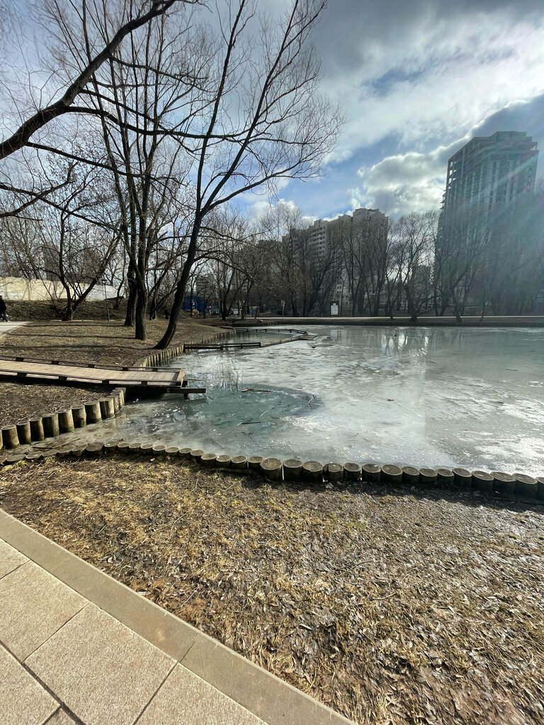 Pınar, çay Spring, stream, Moskova, foto