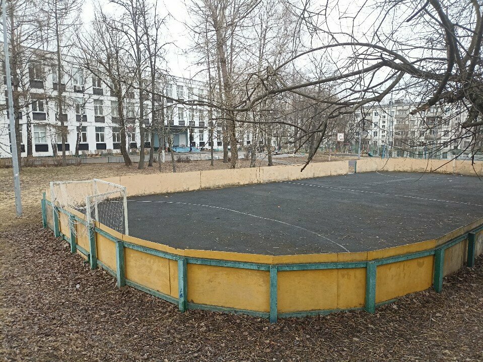 Buz pateni pistleri Ice rink, Moskova, foto