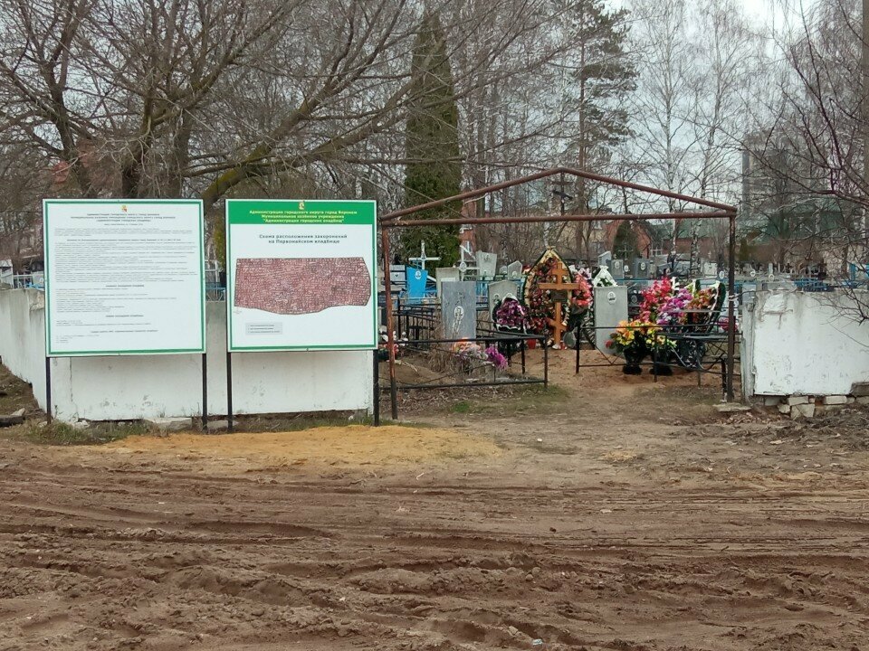 Mezarlıklar Первомайское кладбище, Voronej, foto