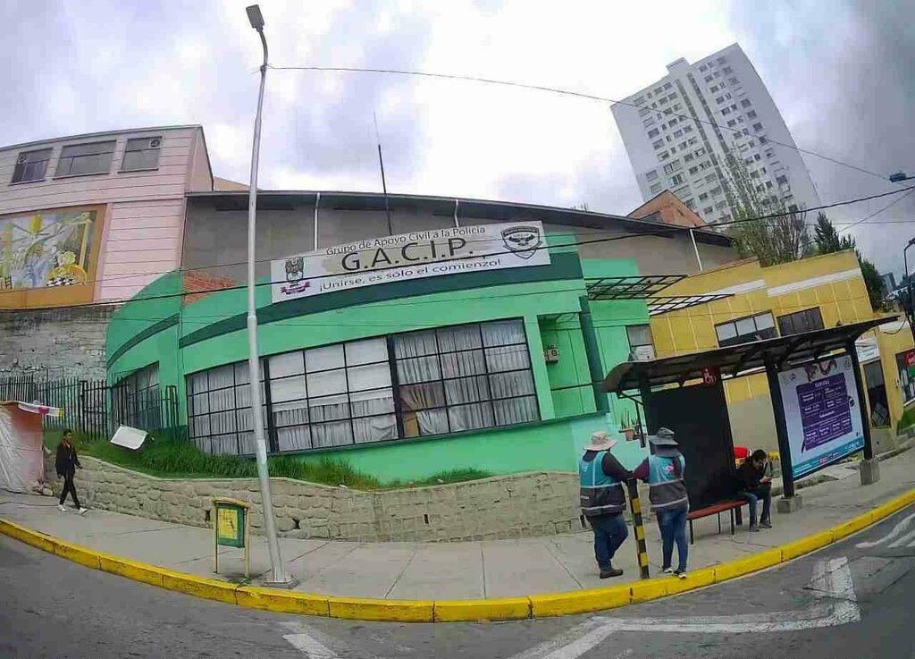 Polis Civil Support Group to the Police - Gacip, La Paz, foto