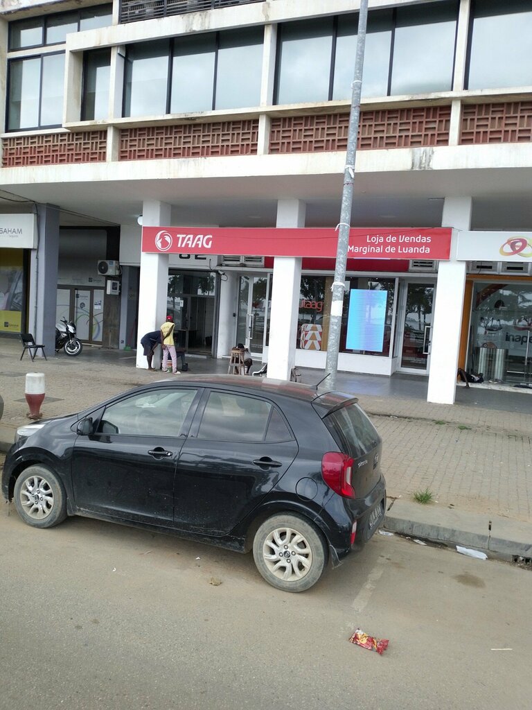 Yönetim ofisi TAAG Store, Loanda, foto