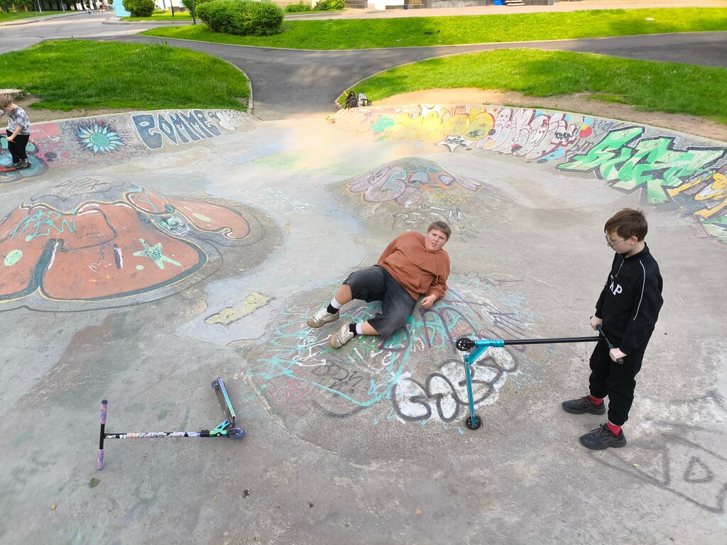 Kaykay parkı Скейт-пул, Minsk, foto