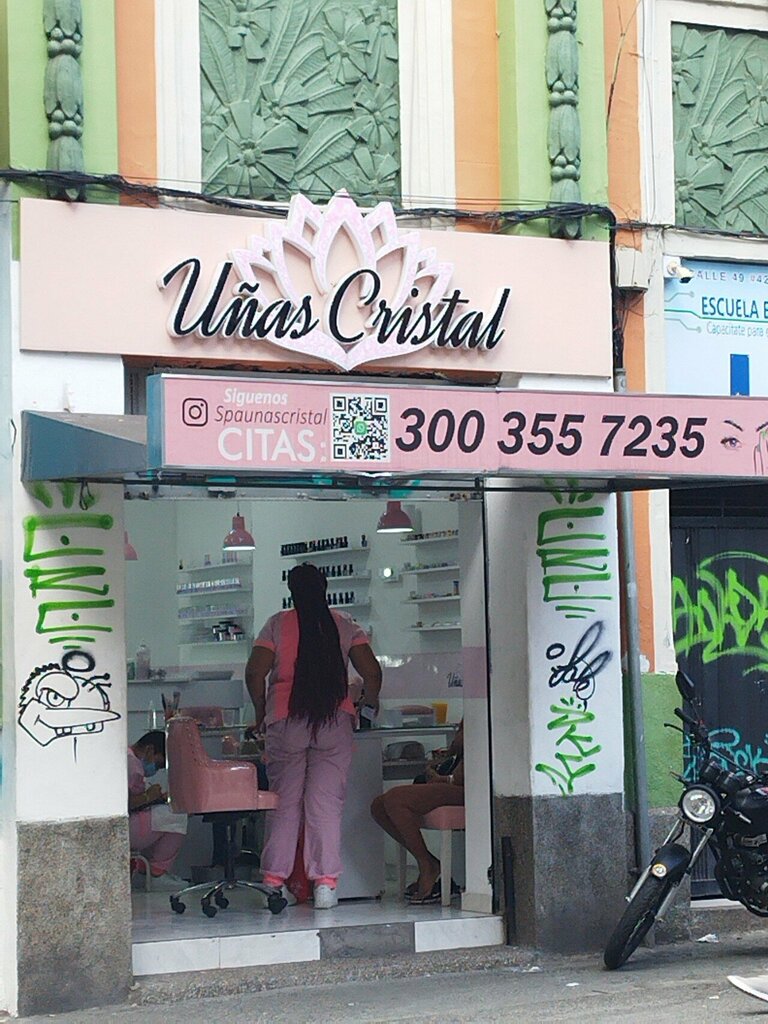 Güzellik salonu Uñas Cristal, Medellin, foto