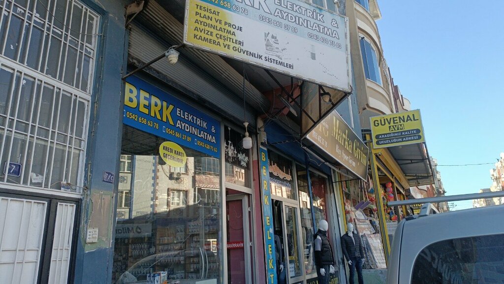 Lamba ve avize mağazaları Berk Elektrik Aydınlatma, Gaziantep, foto