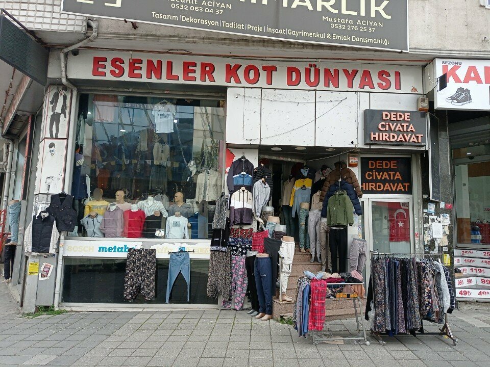 Giyim mağazası Esenler Kot Dünyası, İstanbul, foto
