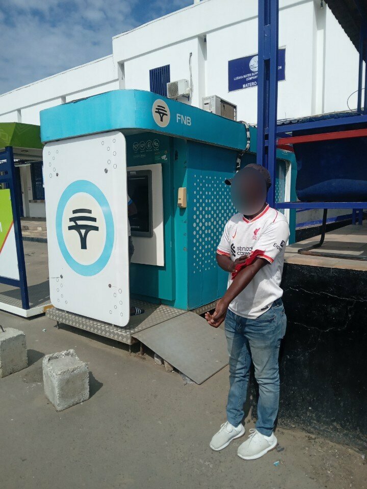 ATM'ler Fnb ATM, Lusaka, foto