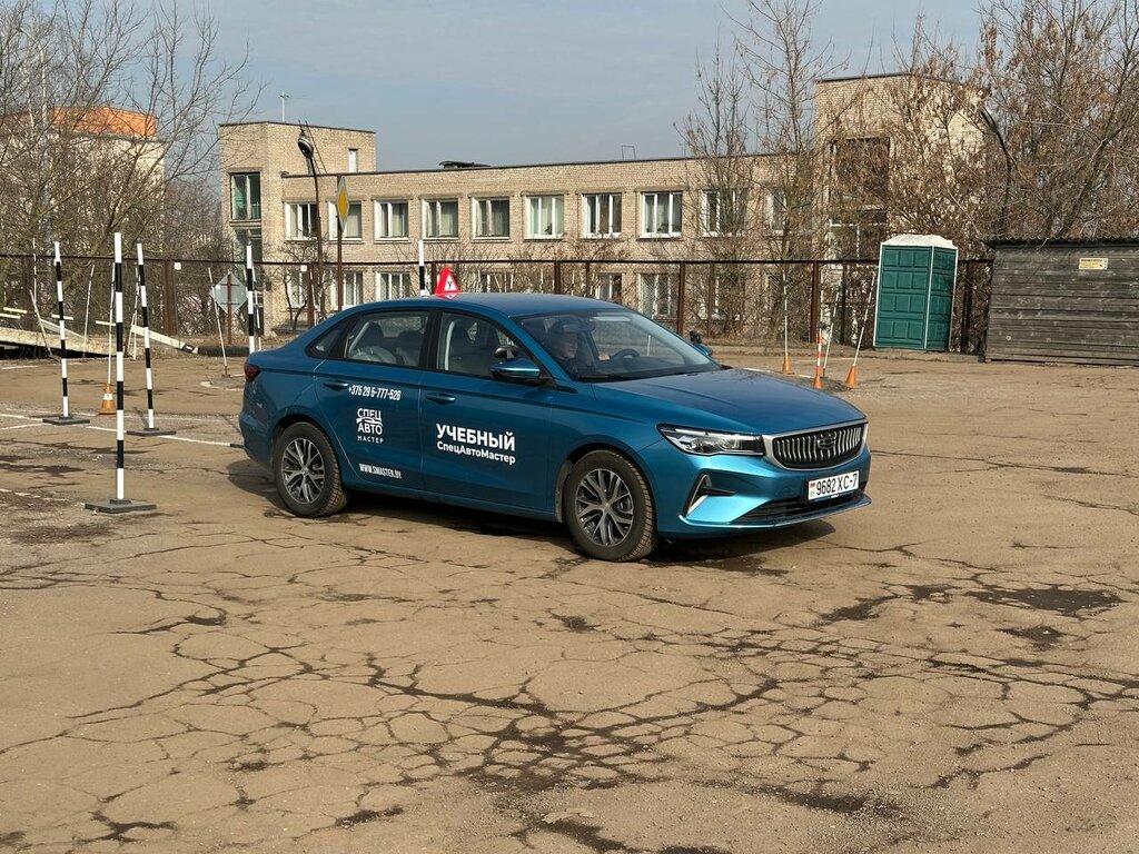Ehliyet sınav alanı Автошкола ЧП Спецавтомастер, площадка для вождения, Minsk, foto