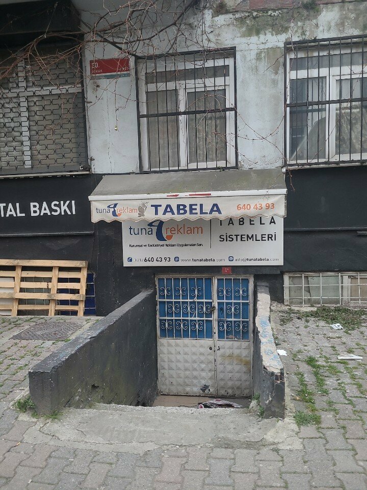 Tabela yapımı Tuna Tabela, İstanbul, foto