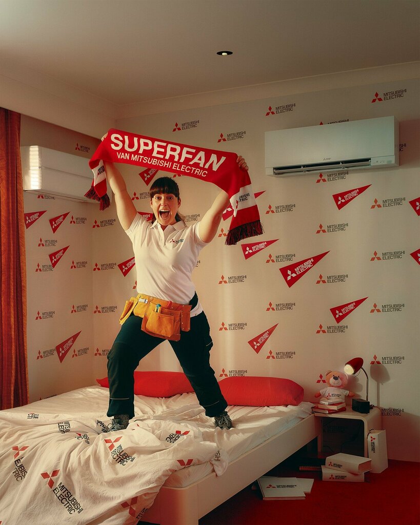 Klima satışı Mitsubishi Electric'in, Moskova, foto