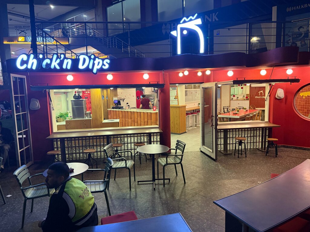 Fast food Chick'N Dips, İstanbul, foto