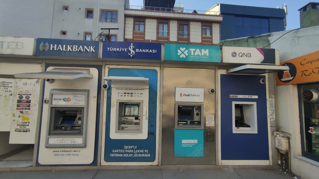 ATM'ler Ziraat Bankası ATM, İstanbul, foto
