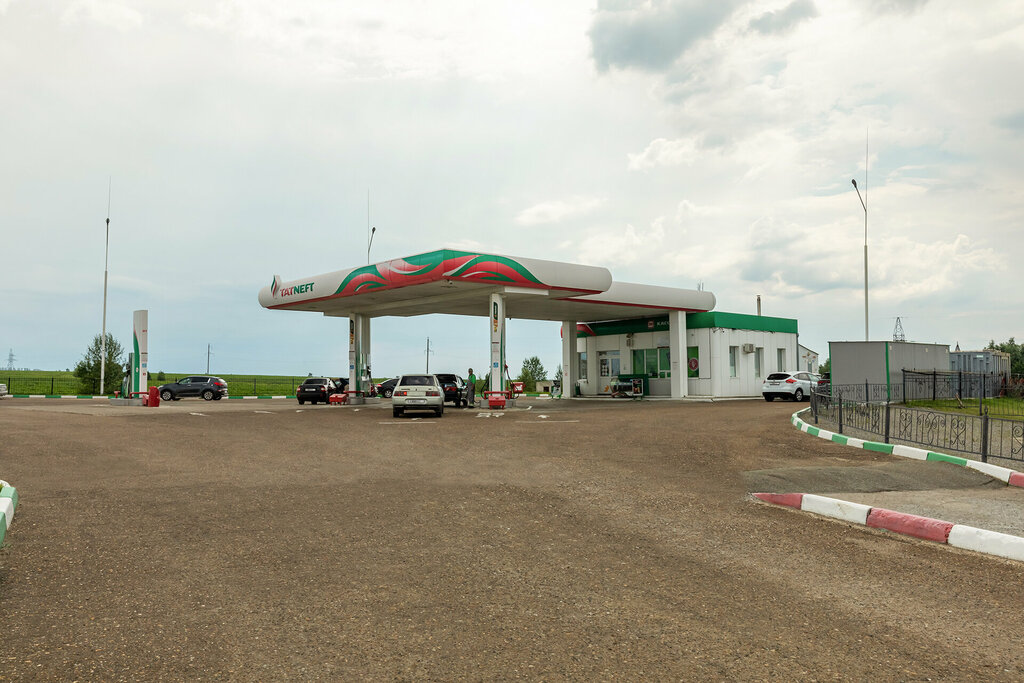 Benzin istasyonu Tatneft', Tataristan, foto