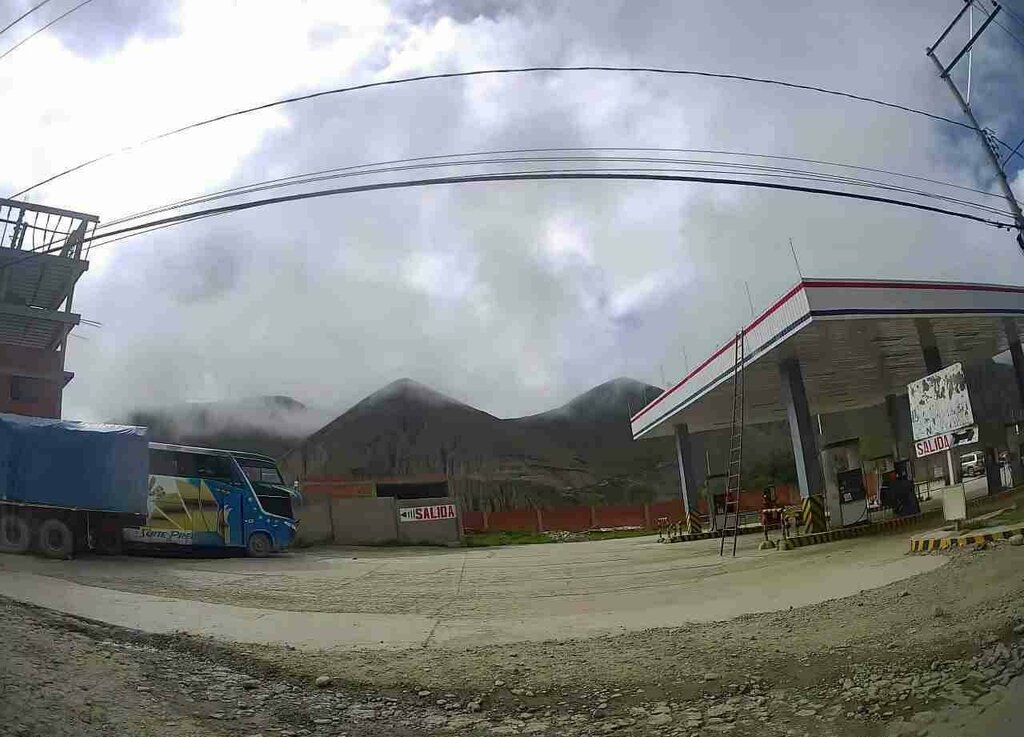 Benzin istasyonu Gas Station, La Paz, foto