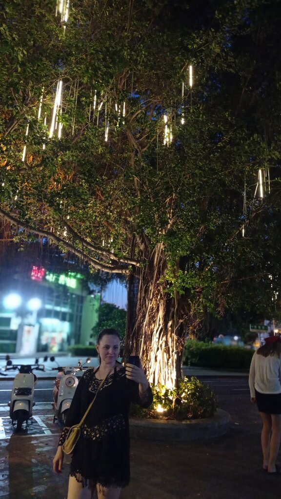 Toplu taşıma durağı Площадь Дадунхай, Sanya, foto