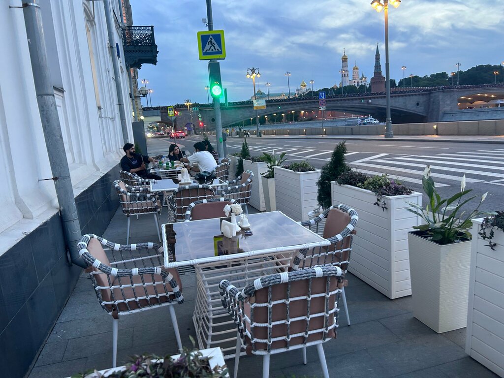 Kafe Le cafe Blanc, Moskova, foto