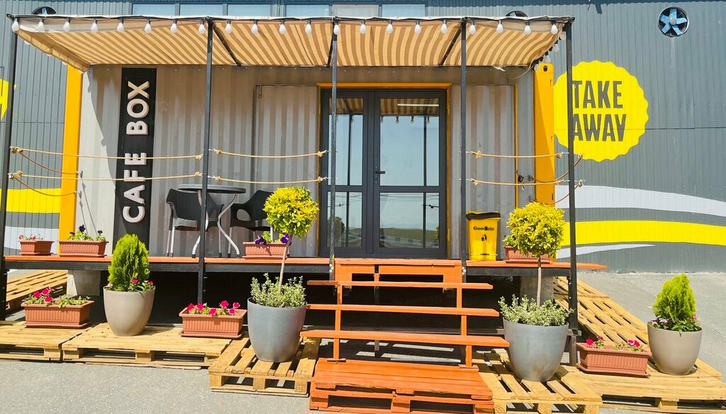 Kafe Nubarashen Cafe Box, Erivan, foto