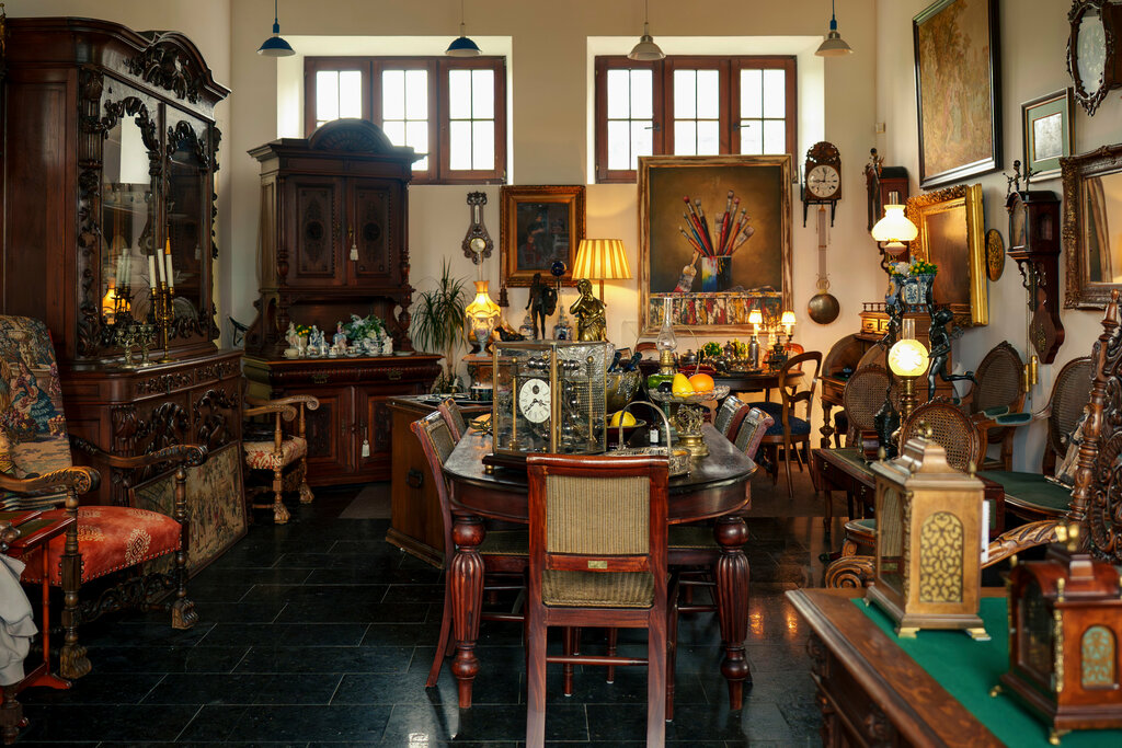 Antikacı dükkanları Morozov Vintage, Suzdal, foto