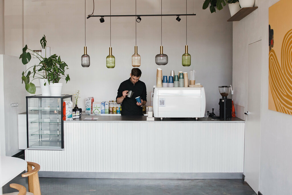 Kahve dükkanları Биверс, Saint‑Petersburg, foto