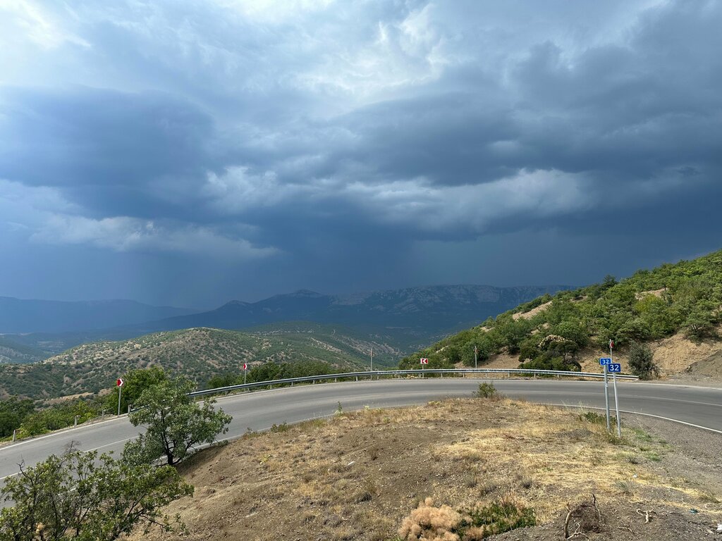 Seyir terası Смотровая площадка, Kırım Cumhuriyeti, foto