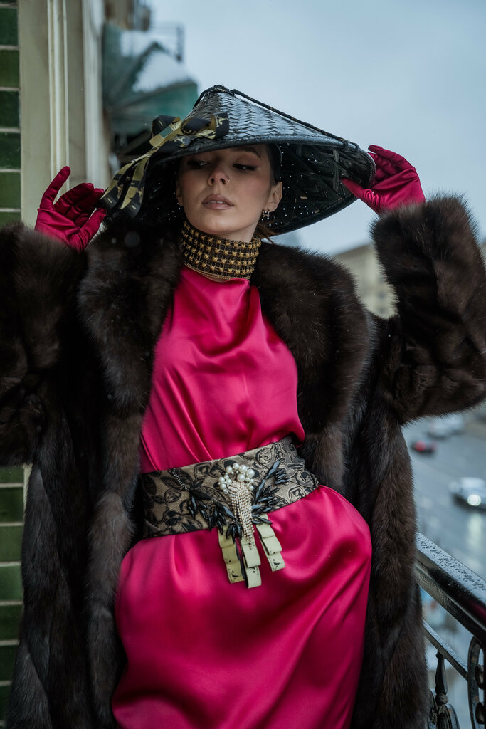 Kürk ve deri giyim mağazaları Sable fur coats by Olga Skornyakova, Moskova, foto