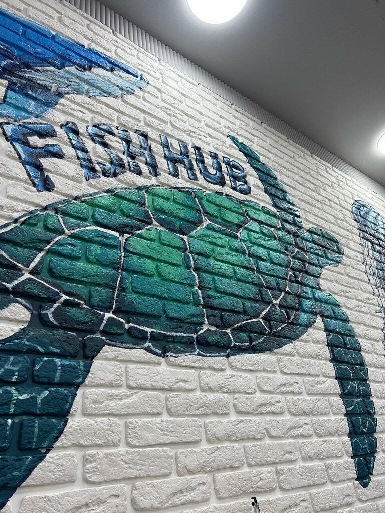 Kafe Fish Hub, Almatı, foto