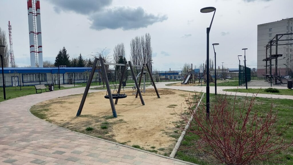 Oyun alanı Playground, Ostrogojsk, foto