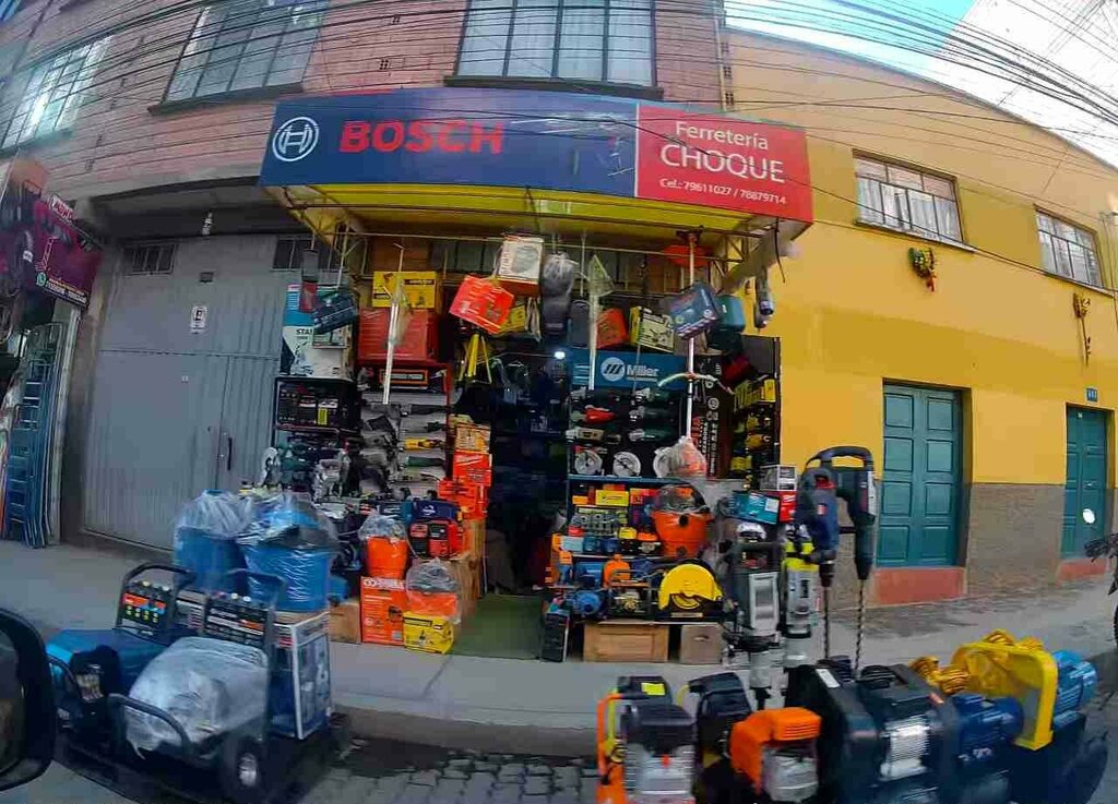 Yapı mağazası Choque Hardware Store, El Alto, foto