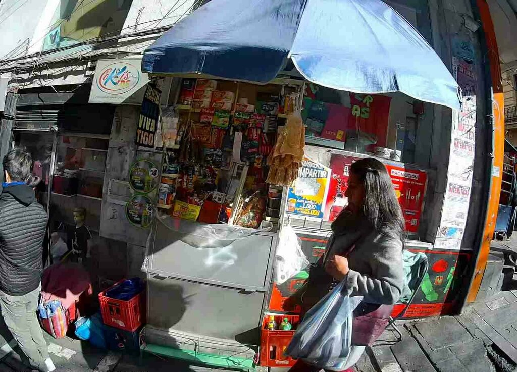 Pasta, şekerleme ve tatlı Confectionery Store, La Paz, foto