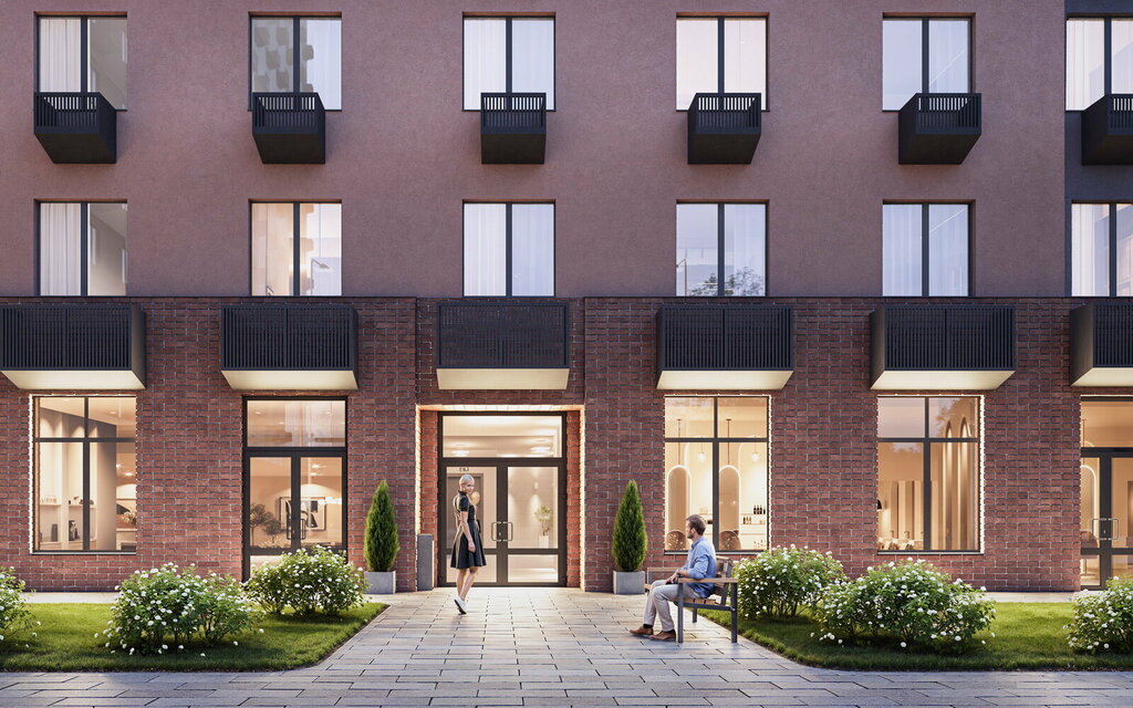 Konut blokları Квартал Заречный, Nijni Novgorod, foto