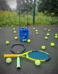 Теннисный корт (Moscow, Borisovskiye Prudy Park), tenis kortu  Moskova'dan