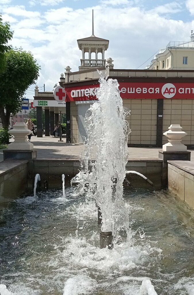 Çeşme Fountain, Krasnoyarsk, foto