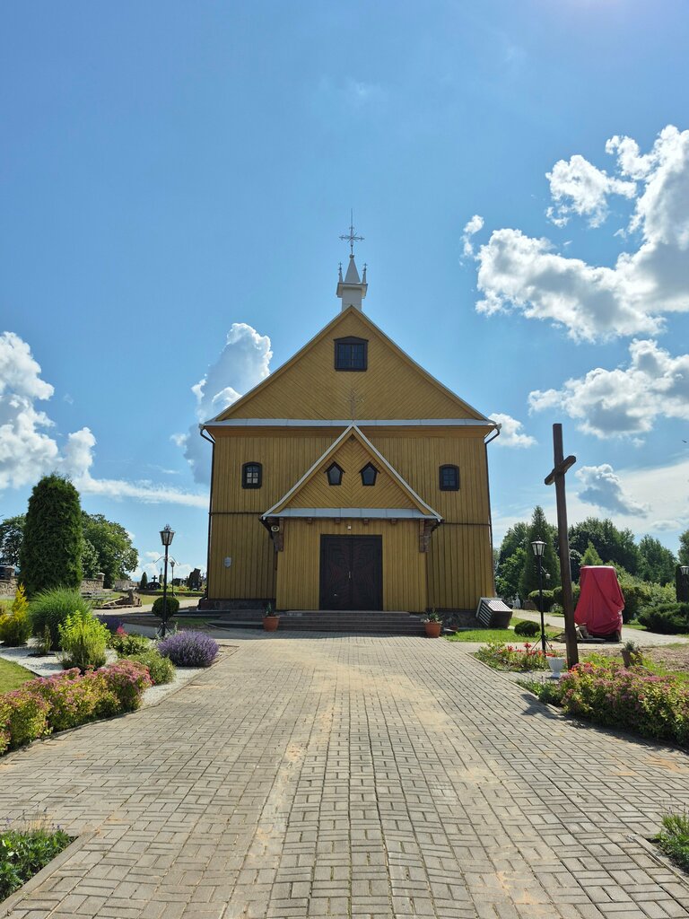 Katolik kiliseleri Костёл Посещения Пресвятой Девы Марии, Grodnenskaya oblastı, foto