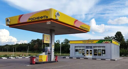 Benzin istasyonu Rosneft', Penzenskaya oblastı, foto