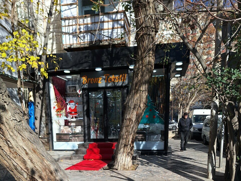 Ev tekstili mağazaları Bronz Tekstil, Bakü, foto