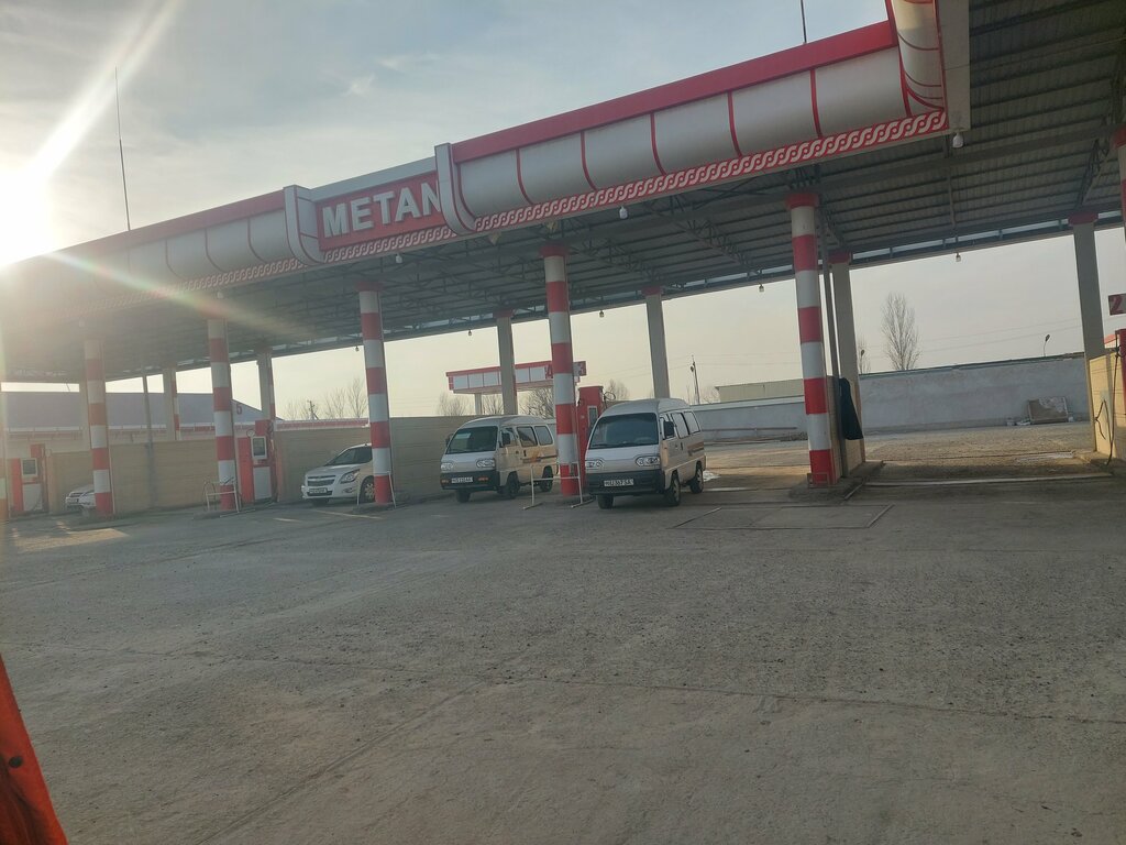 Otogaz dolum istasyonu Metan, Harezm eyaleti, foto