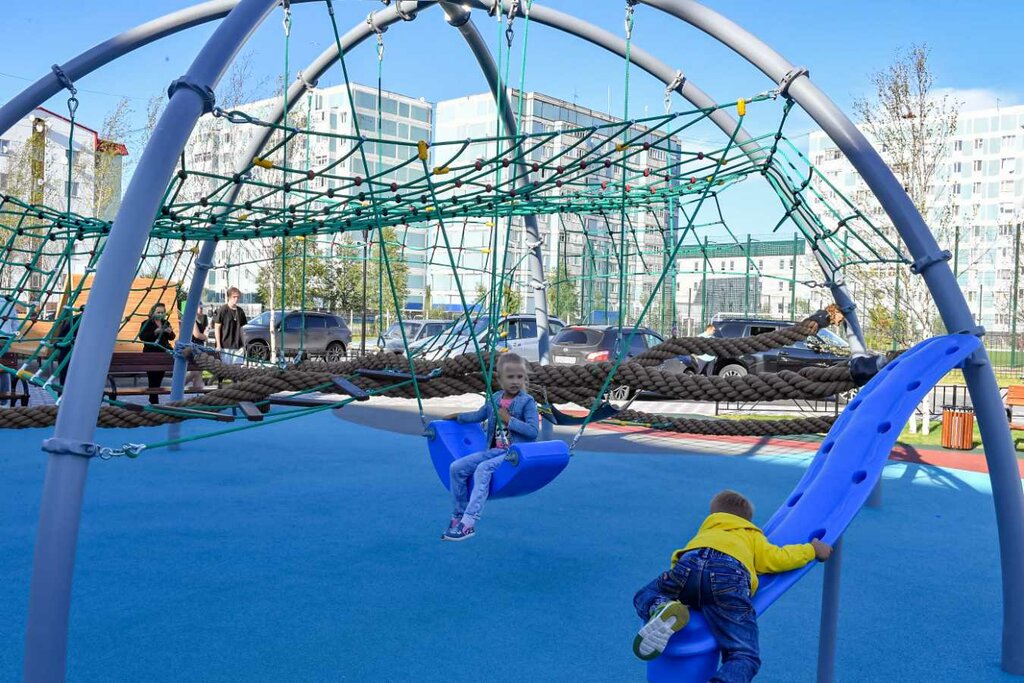 Oyun alanı Playground, Gubkinski, foto