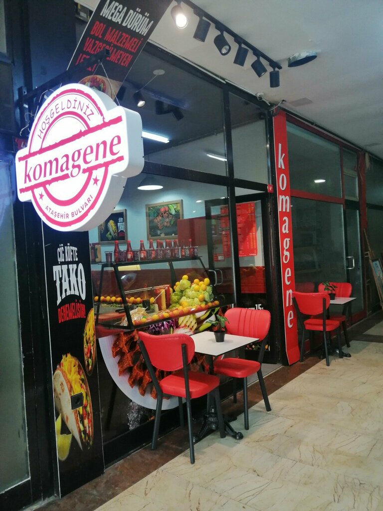 Fast food Komagene, İstanbul, foto