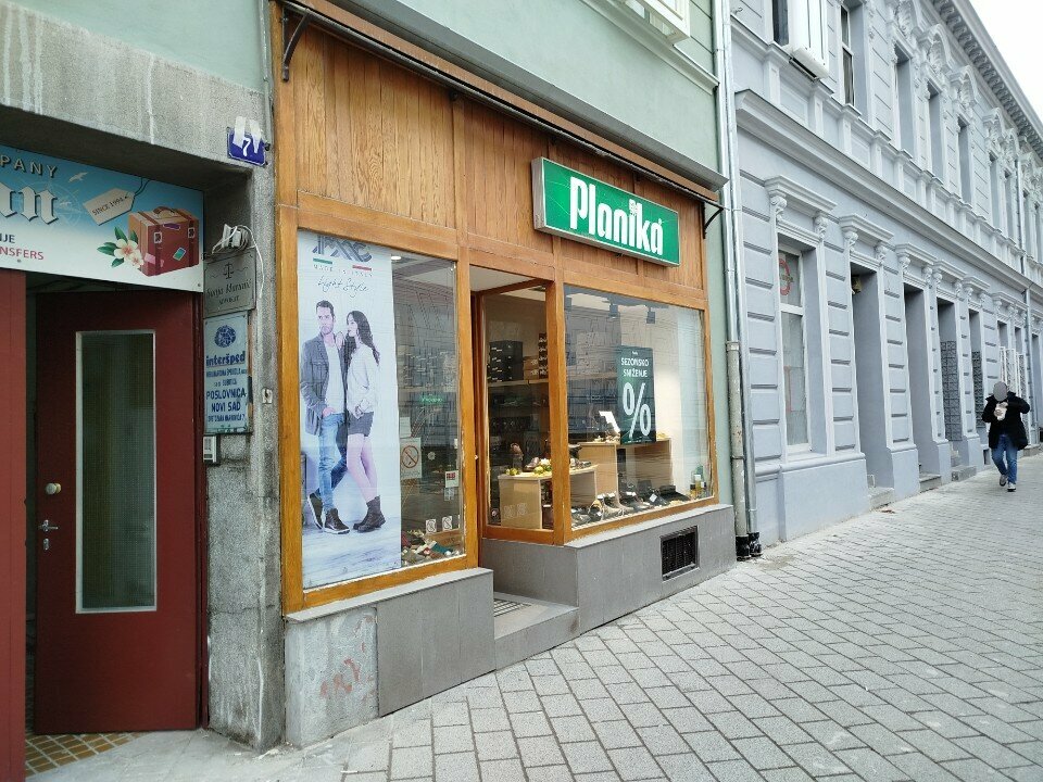 Ayakkabı mağazaları Planika, Novi Sad, foto