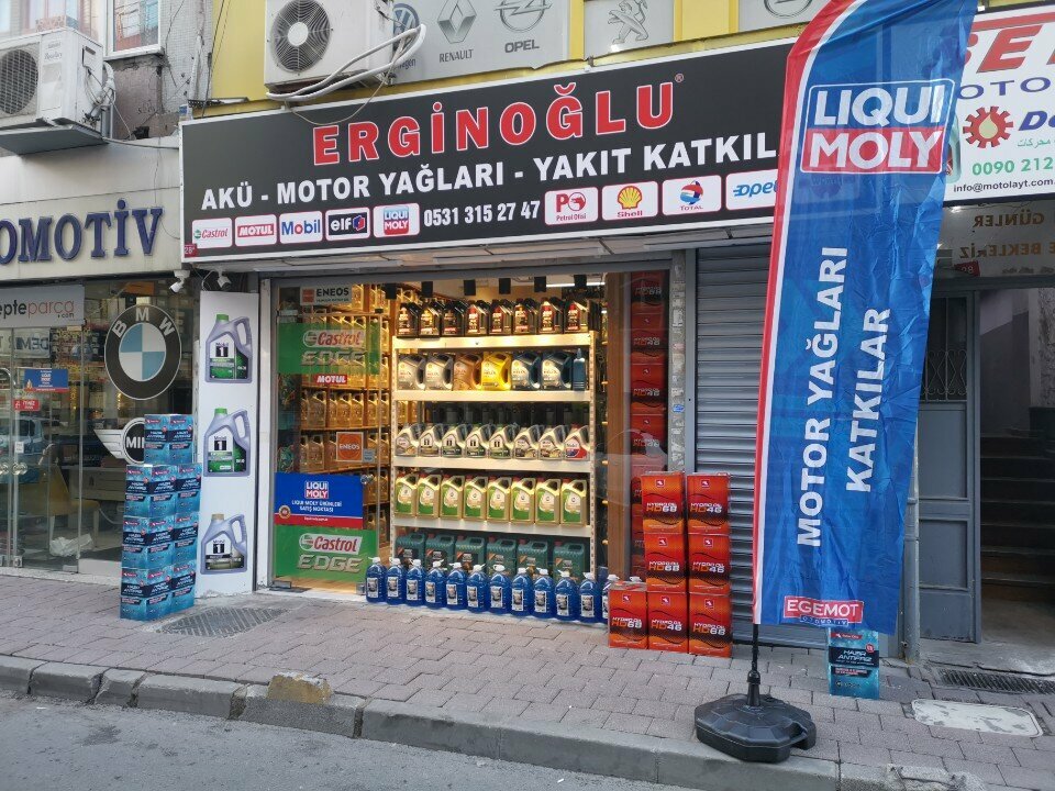 Motor yağları Erginoğlu, İstanbul, foto