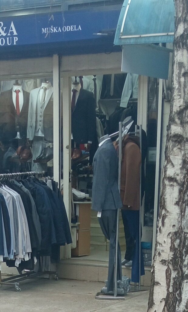 Giyim mağazası A&A, Belgrad, foto