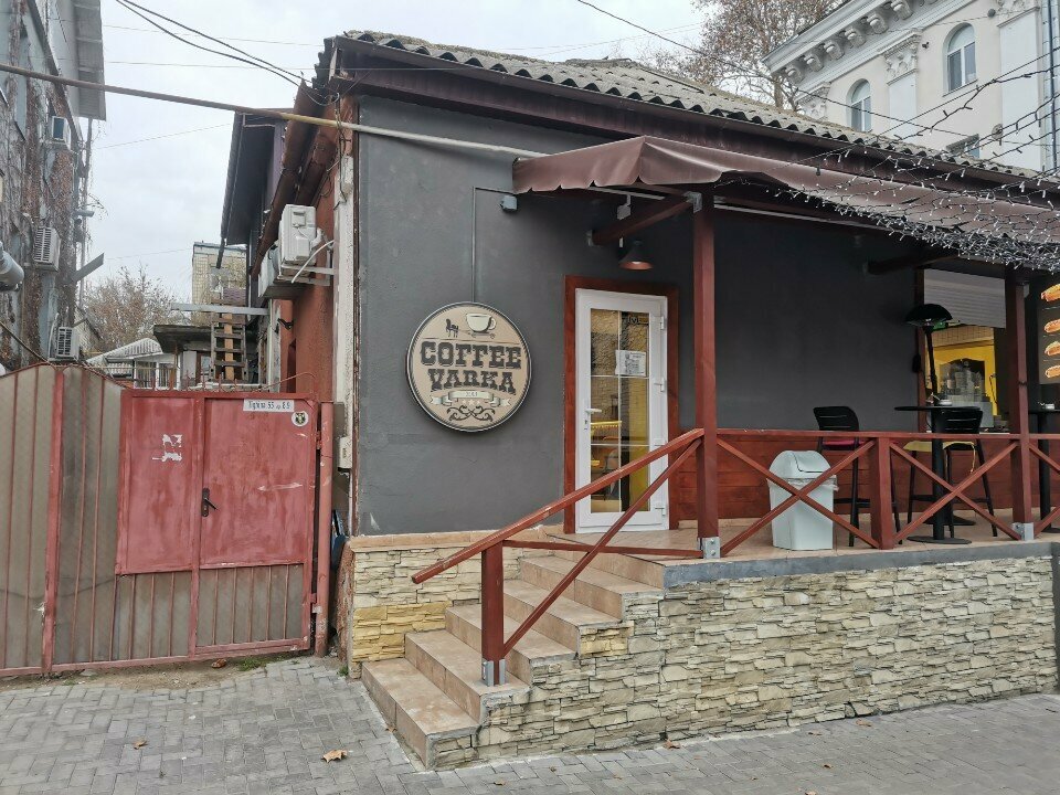 Kahve dükkanları Coffee Varka, Kişinev, foto
