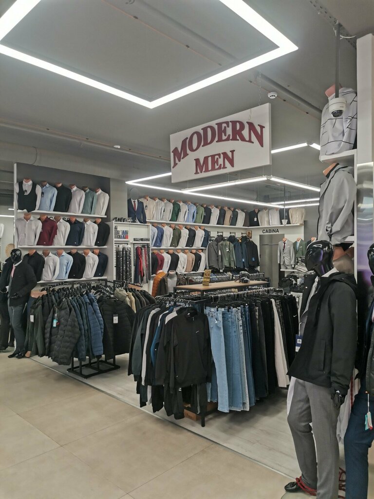 Giyim mağazası Modern Men, Kişinev, foto
