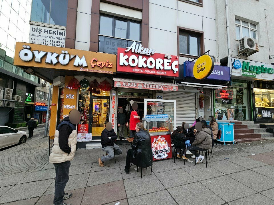 Fast food Alkan Kokoreç, İstanbul, foto